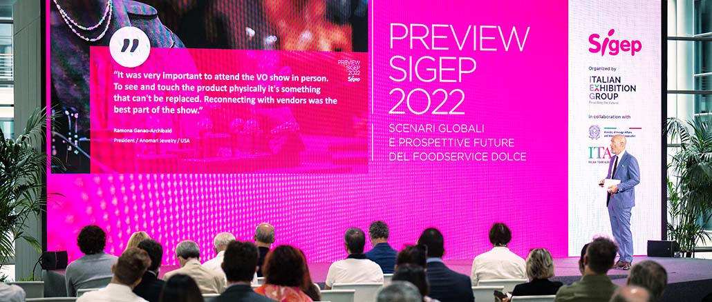 Sigep Evolves With The Italian Dolce - Frozen Food Europe