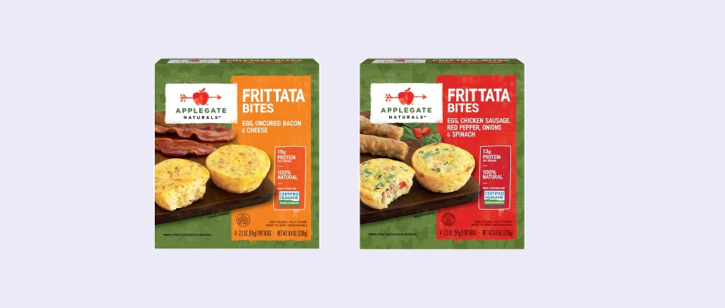 Applegate Launches Frozen Frittata Bites - Frozen Food Europe